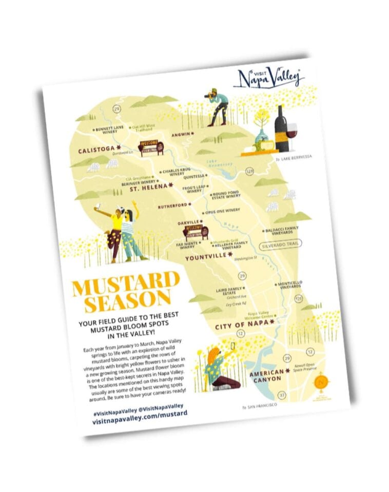 Napa Valley's Mustard Bloom Jewels are Here! | St. Helena | Napa Valley ...